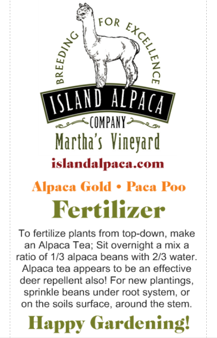 Island Alpaca Beans - Fertilizer